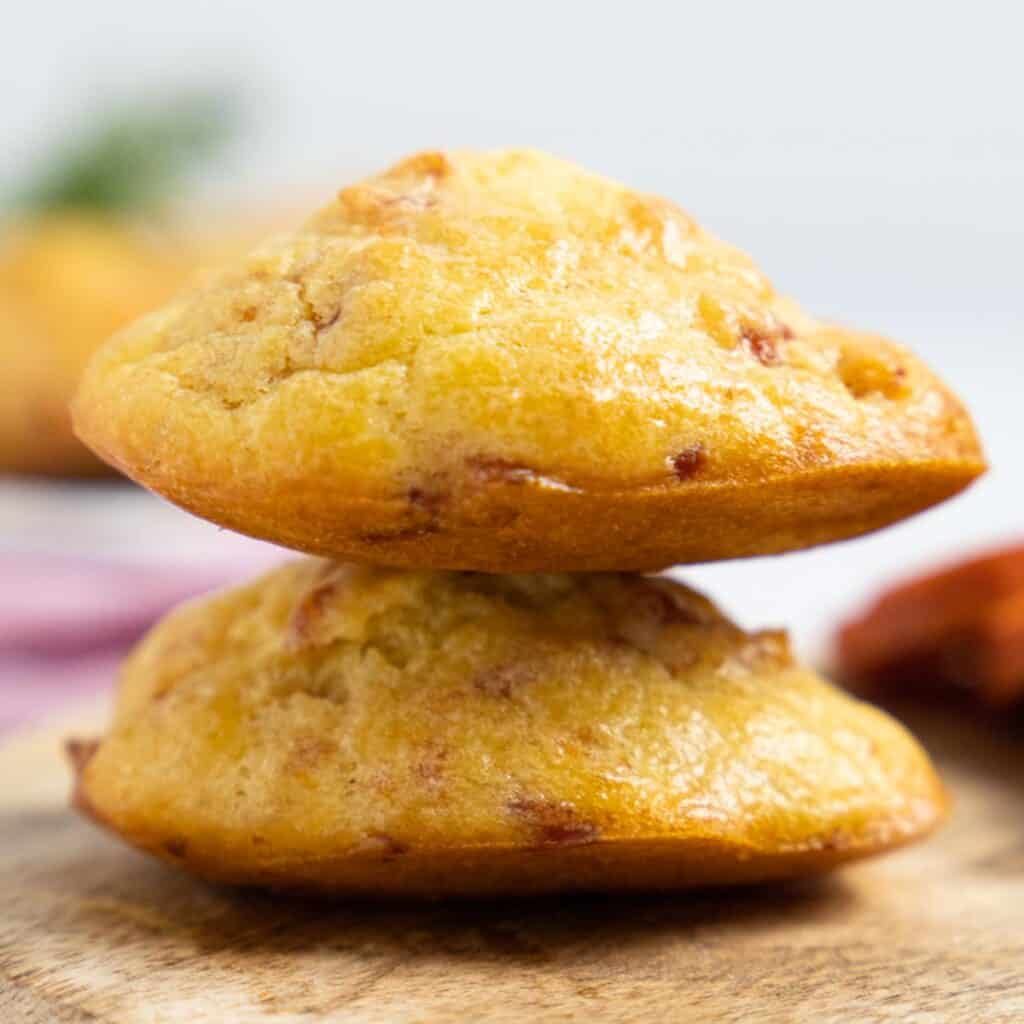 French Savoury Chorizo Madeleines – Petit Porcini
