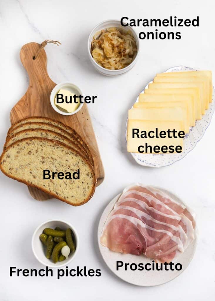 Raclette Grilled Cheese Sandwich – Petit Porcini
