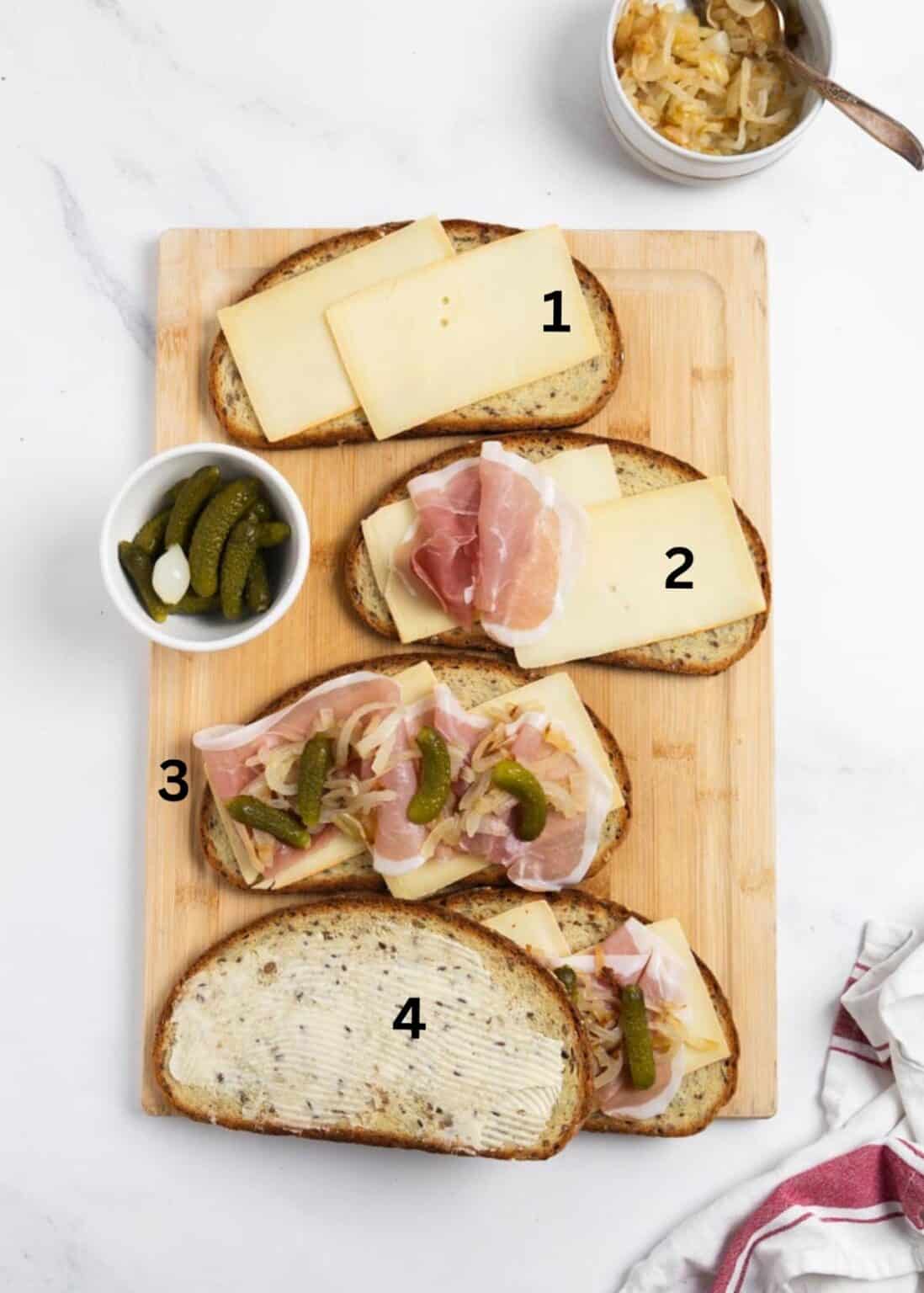 Raclette Grilled Cheese Sandwich – Petit Porcini
